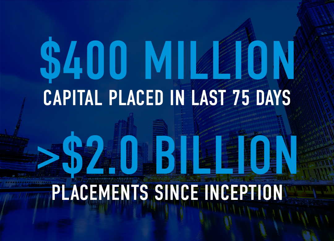 Hudson Avenue Raises $400 Million for Clients in Under 75 Days