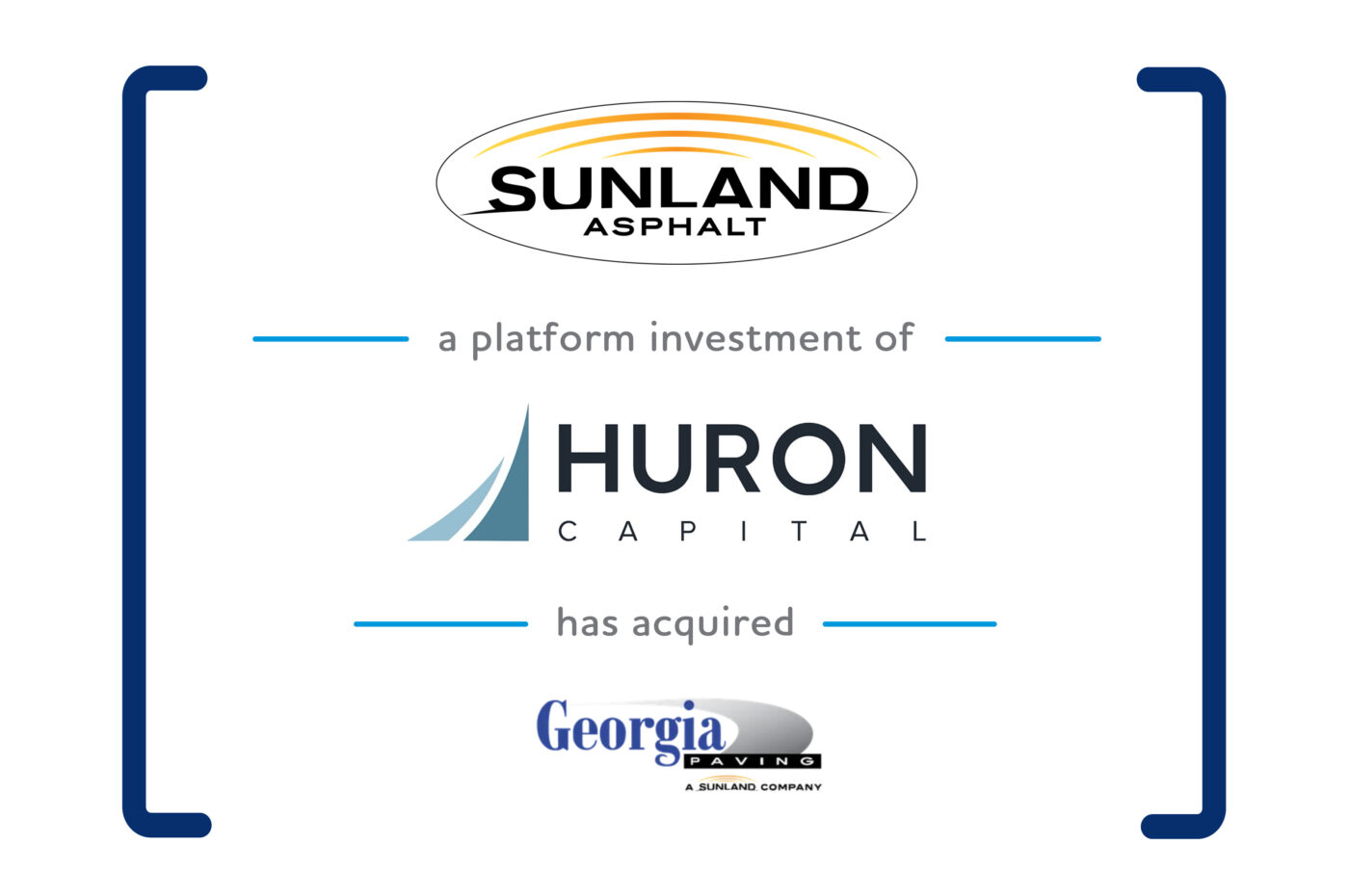 Hudson Avenue Advises Huron Capital and Sunland Asphalt on its ...